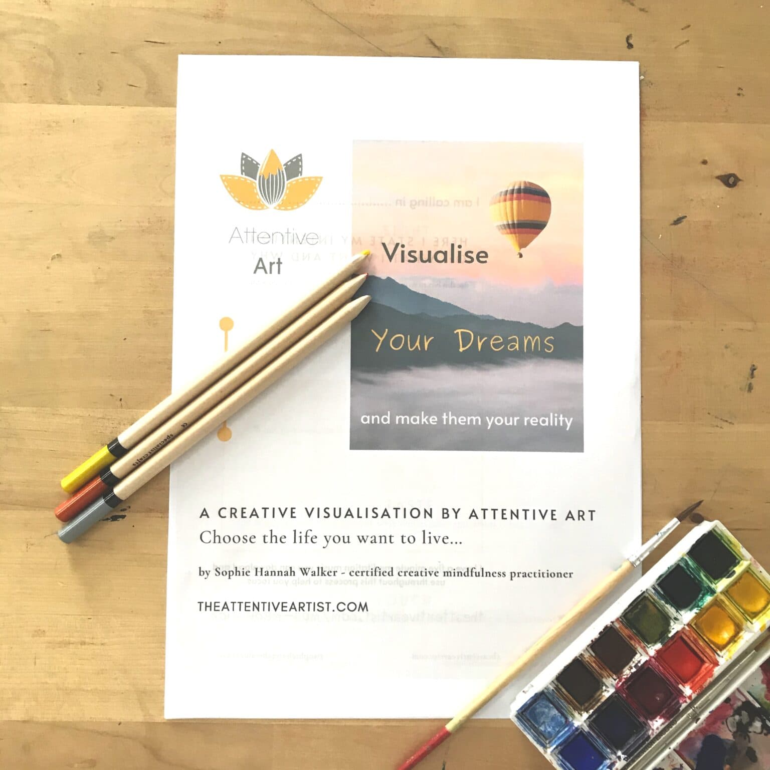 Creative Visualisation Workbook - Wellbeing Umbrella